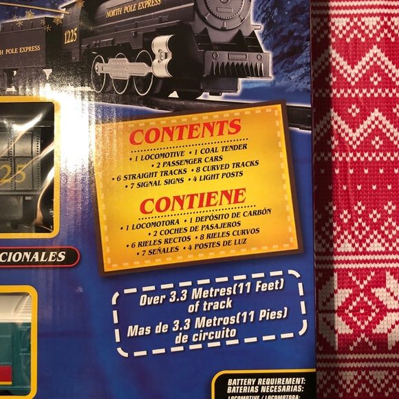 The North Pole | Holiday | The North Pole Express Christmas Train Set ...